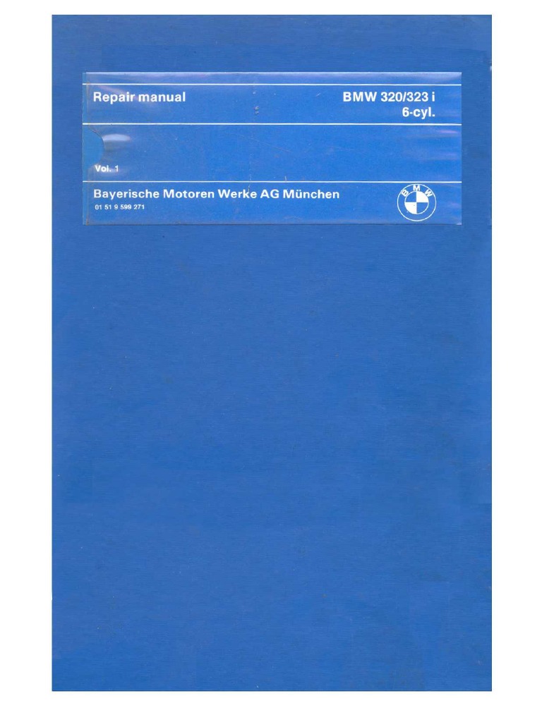 000 - Cover Contents & Introduction BMW Workshop Manual E21 | PDF 000 - Cover Contents & Introduction BMW Workshop Manual E21 | PDF