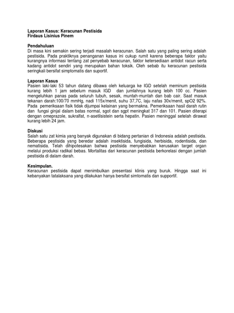 Case Report PIT PAPDI 2021 Semarang | PDF | Kesehatan Holistik