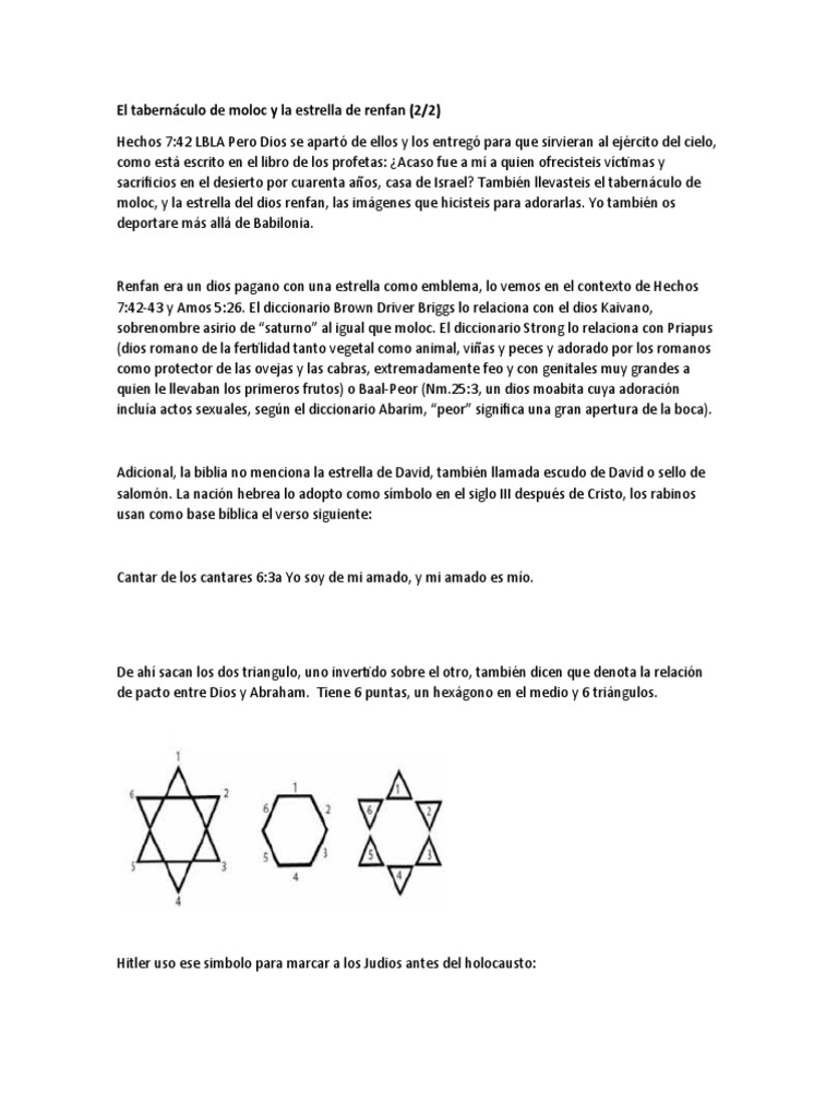 Estrella de Remphan | PDF