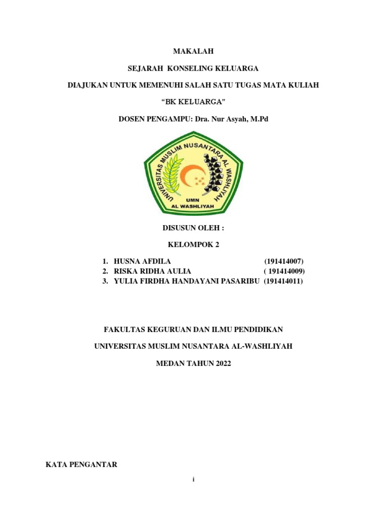 Makalah BK Keluarga Kel 2 | PDF