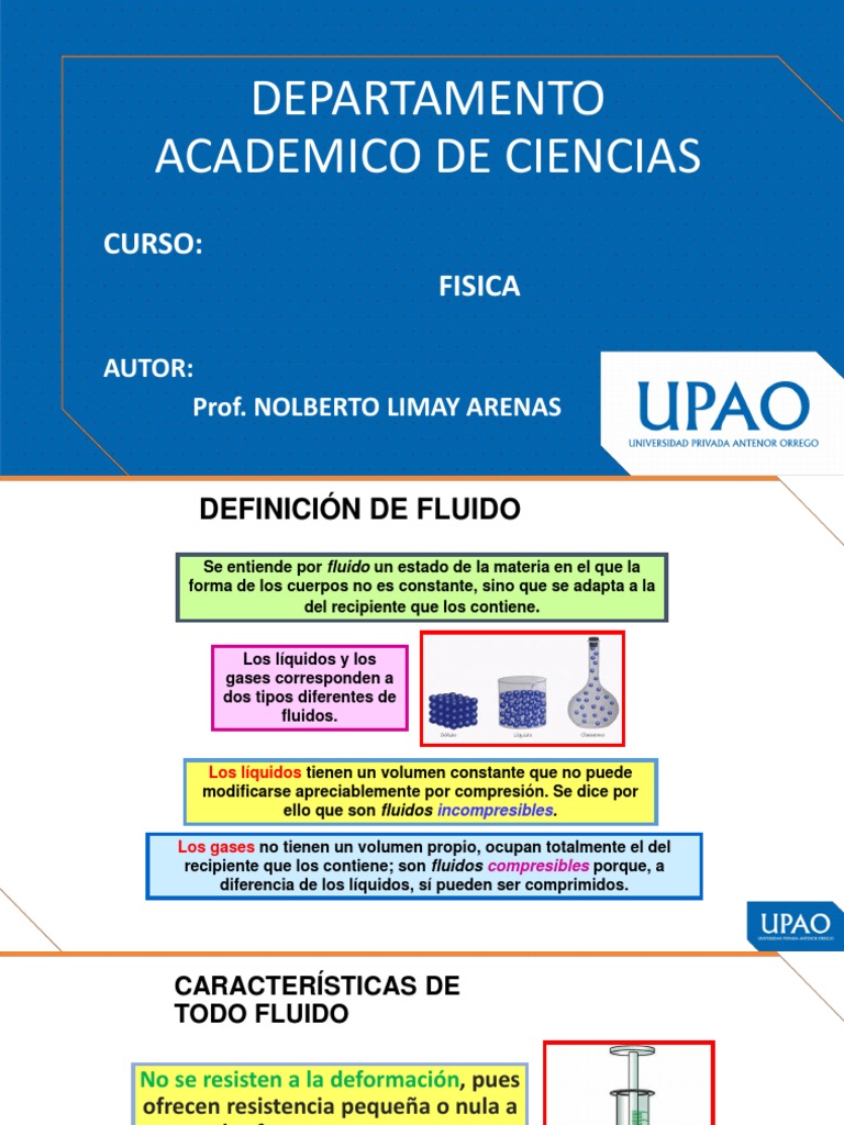 Fluid Os | PDF | Presión | Densidad