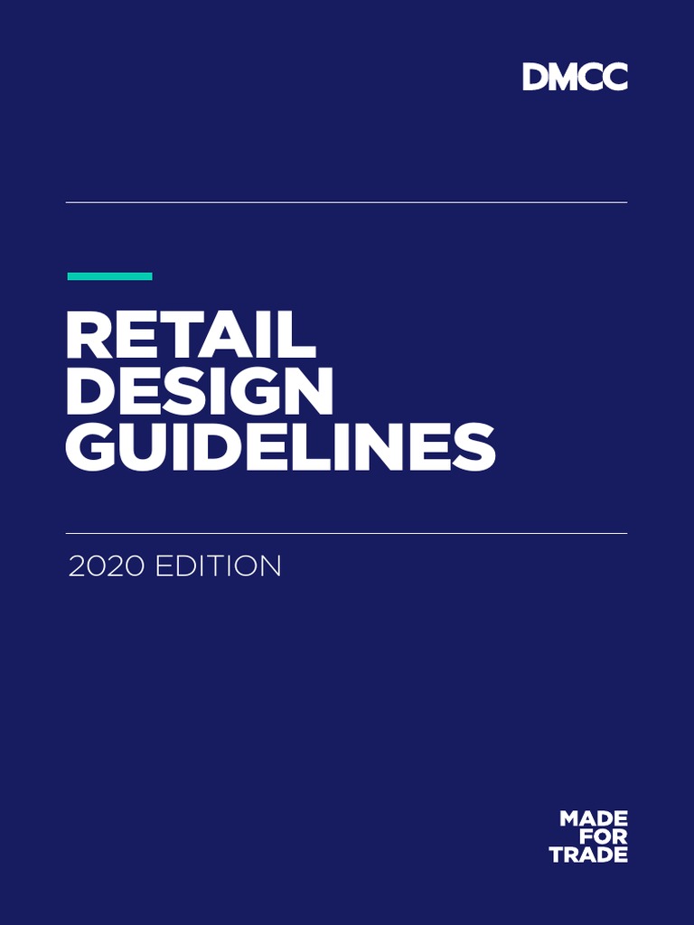 2020 EDITION DMCC Retail Design Guidelines | PDF | Retail | Lease
