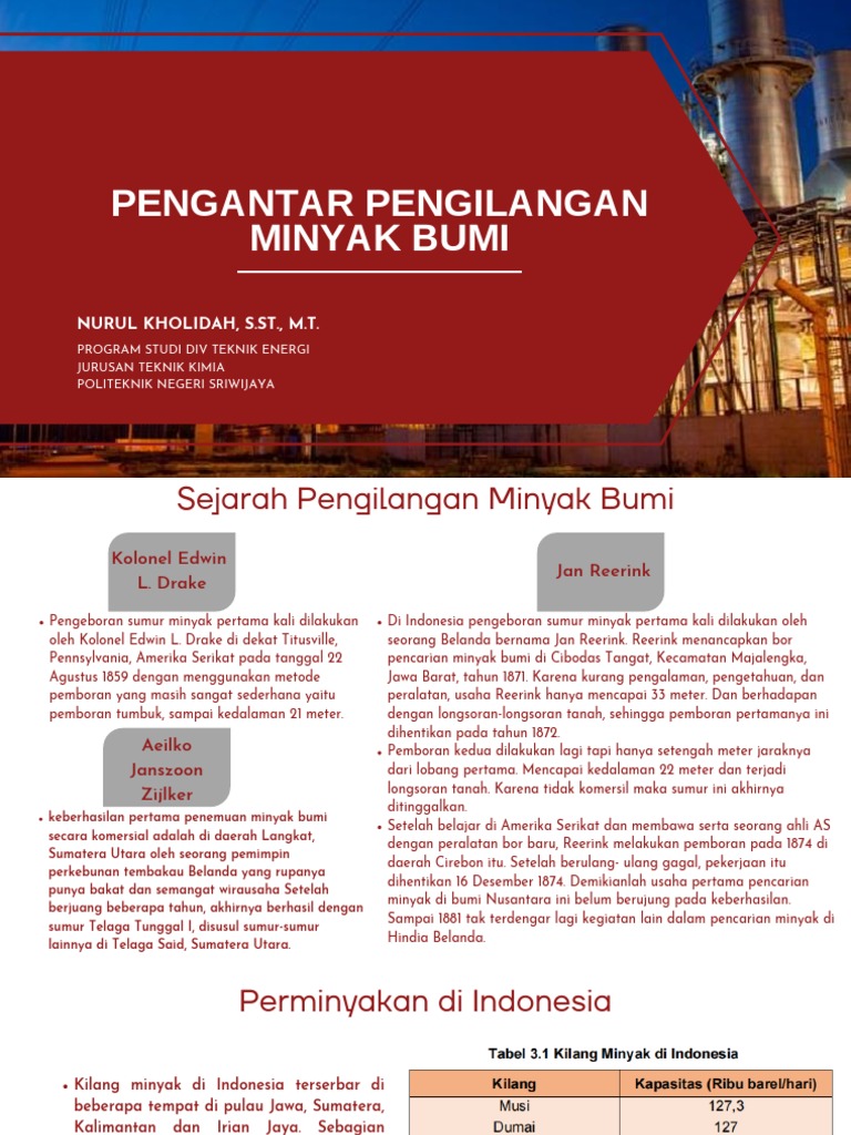 Pengilangan Minyak Bumi | PDF