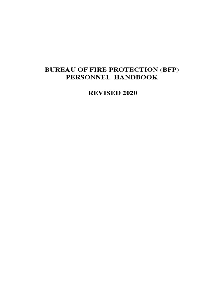 BFP Handbook Final Oct20 | PDF | Trousers | Clothing