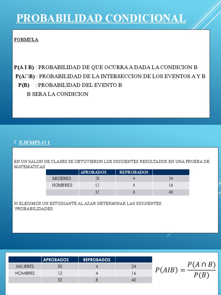 Probabilidad Condicional | PDF