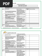 Halal Internal Audit Checklist | PDF | Auditor's Report | Audit