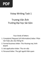 VSTEP Writing Task 1 | PDF