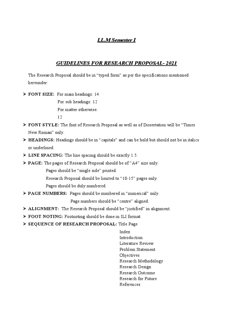 Format Research Proposal | PDF | Thesis