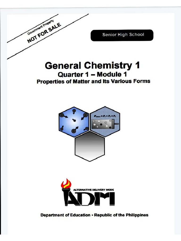 General Chemistry 1 Module 1 | PDF