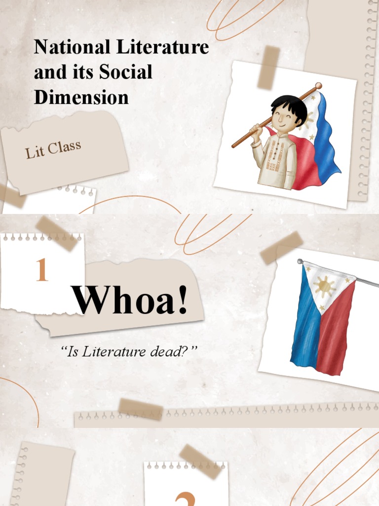 National Literature and its Social Dimension: A Discussion on ...