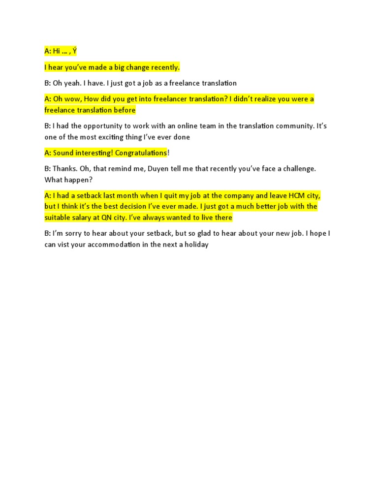 Speaking Unit 1 | PDF