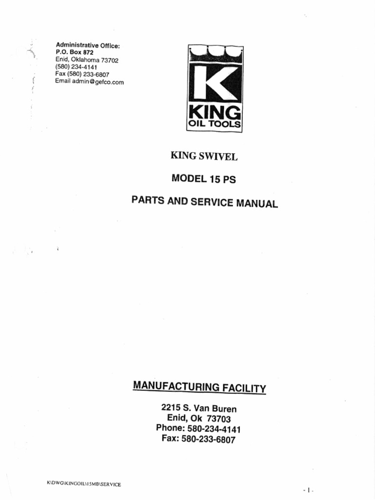 Parts List | PDF