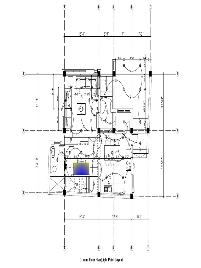 Ground Floor Lighting & Power Plan | PDF | Home | Culture Of Queensland