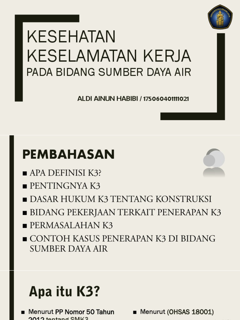 KESEHATAN - KESELAMATAN - KERJA - PADA - BIDANG Pu | PDF