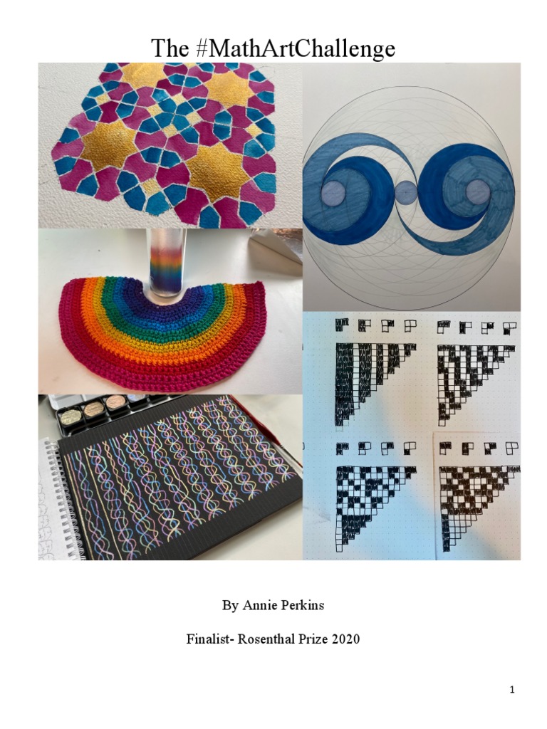 Math Art Challenge | PDF | Geometry | Mathematics