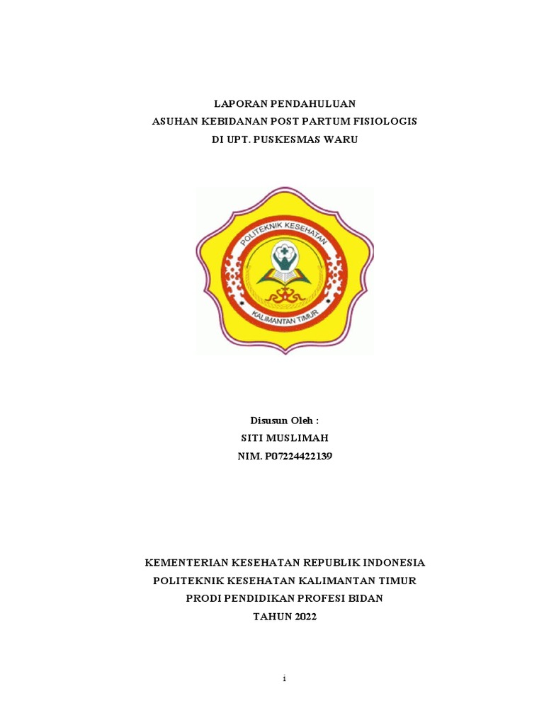 LP NIFAS (Revisi) Fix | PDF