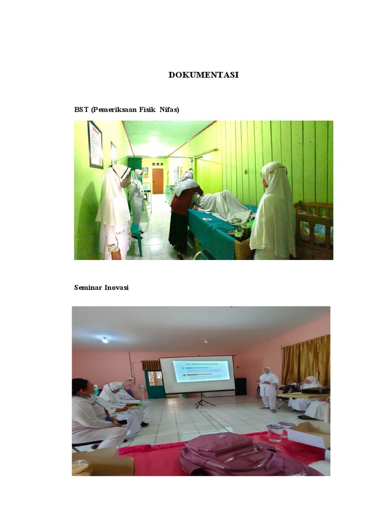 DOKUMENTASI Stase 5 | PDF