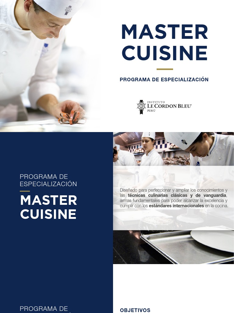 Presentación Master Cuisine 2020 | PDF | Gastronomía | Perú