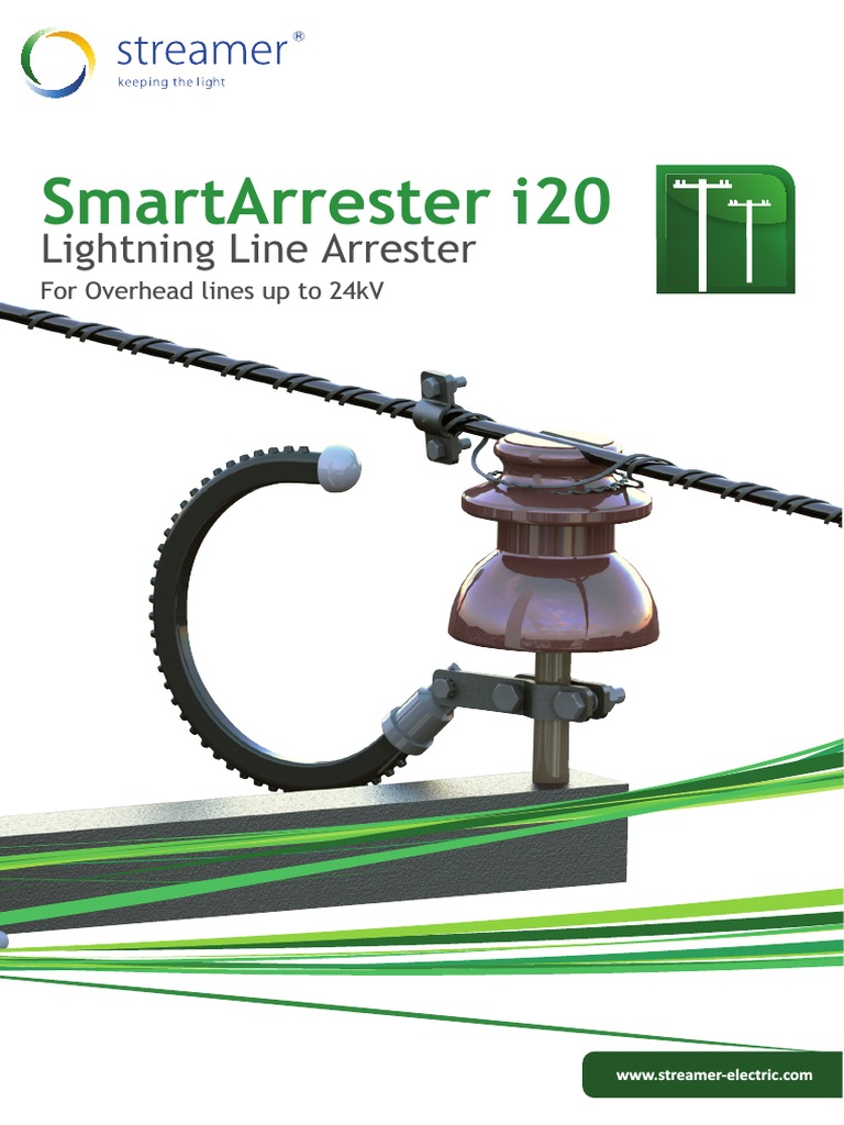 Brosur Smart Arrester I20 | PDF | Insulator (Electricity) | Electric Arc