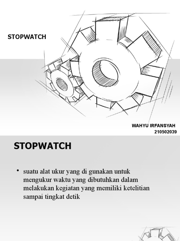 Stopwatch | PDF