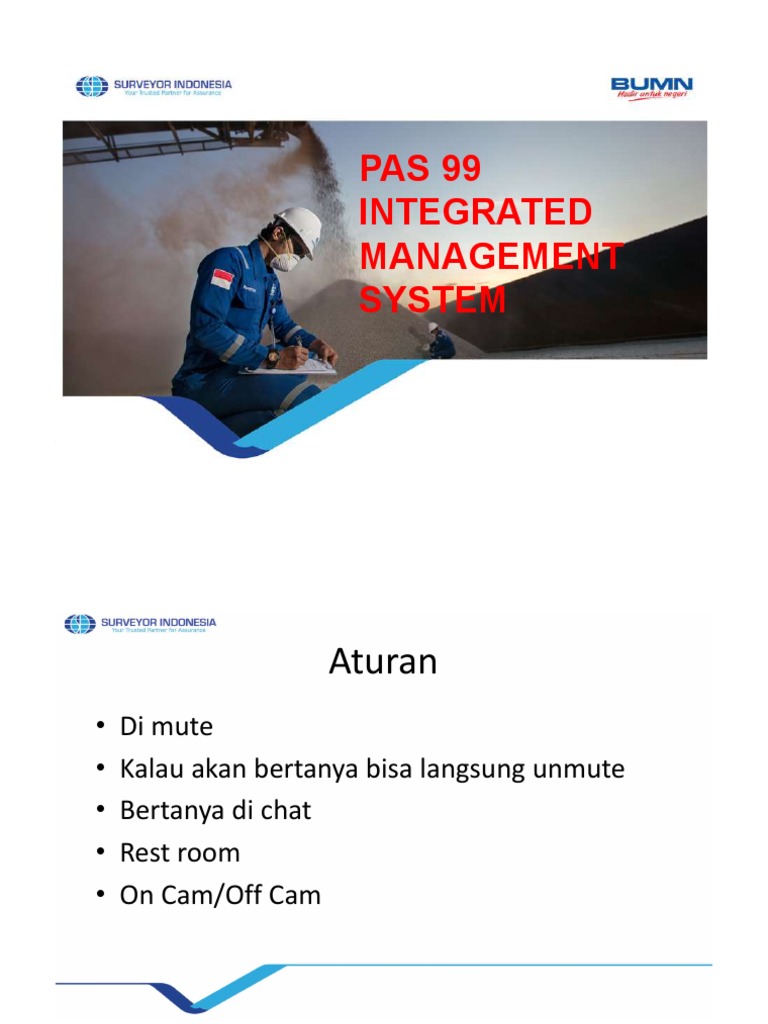 Materi PAS 99 Training | PDF | Teknologi & Rekayasa