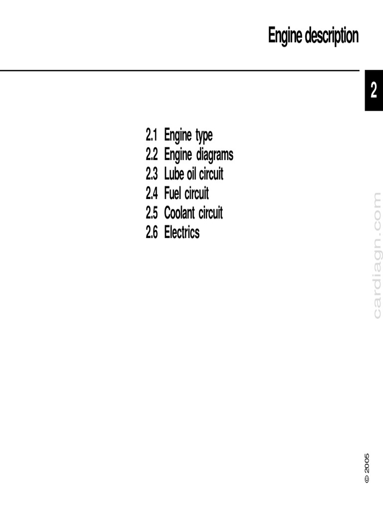 Deutz Engine TCD 2013 L04-06 4V Instruction Manual - Engine Description | PDF | Internal ...