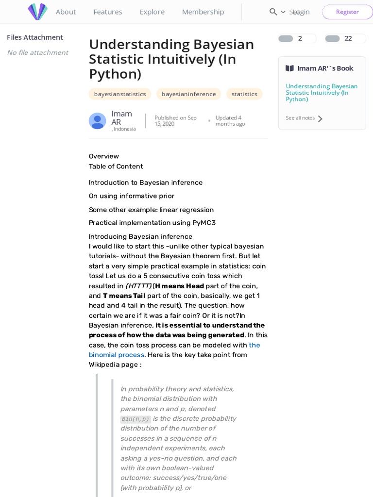 Understanding Python | PDF | Statistical Inference | Bayesian Inference