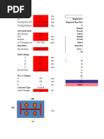 HSS Column Base Plate Design | PDF | Screw | Mechanics