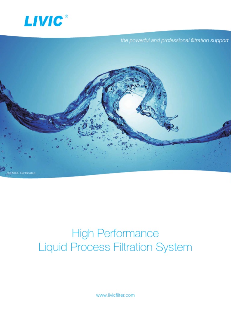 Filter-LIVIC Catalogue | PDF | Filtration | Water