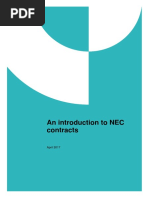 NEC3 Option G: Key Features and Benefits | PDF
