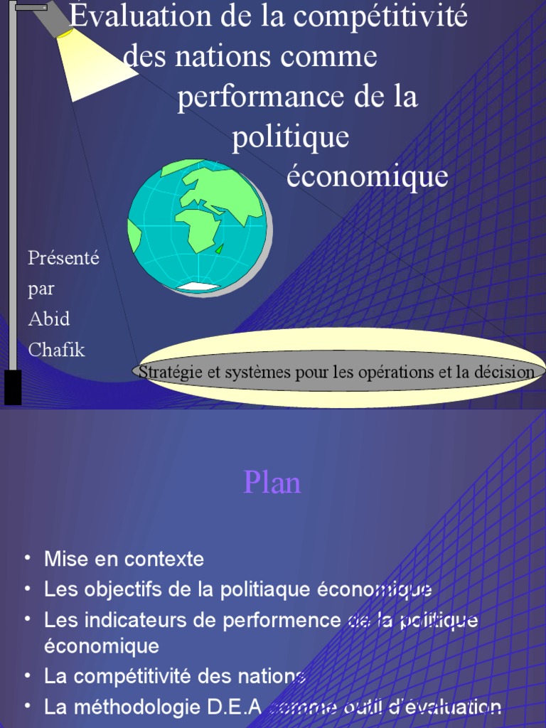 Competitivite | PDF | Inflation | Produit intérieur brut
