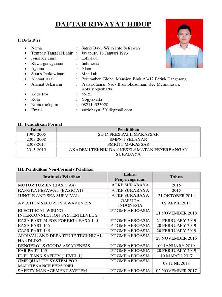 CV Bayu Atkp | PDF