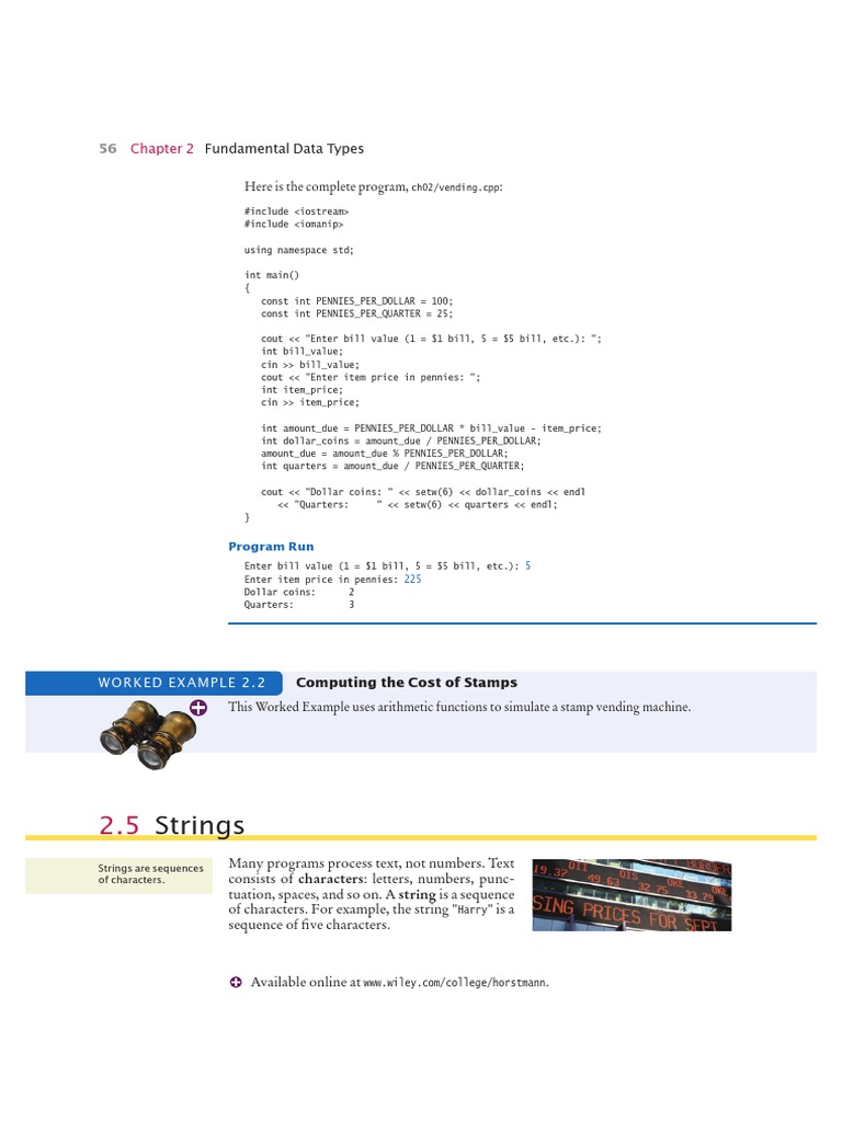 L06 Ch2.5 CFE Strings | PDF | String (Computer Science) | Variable (Computer Science)