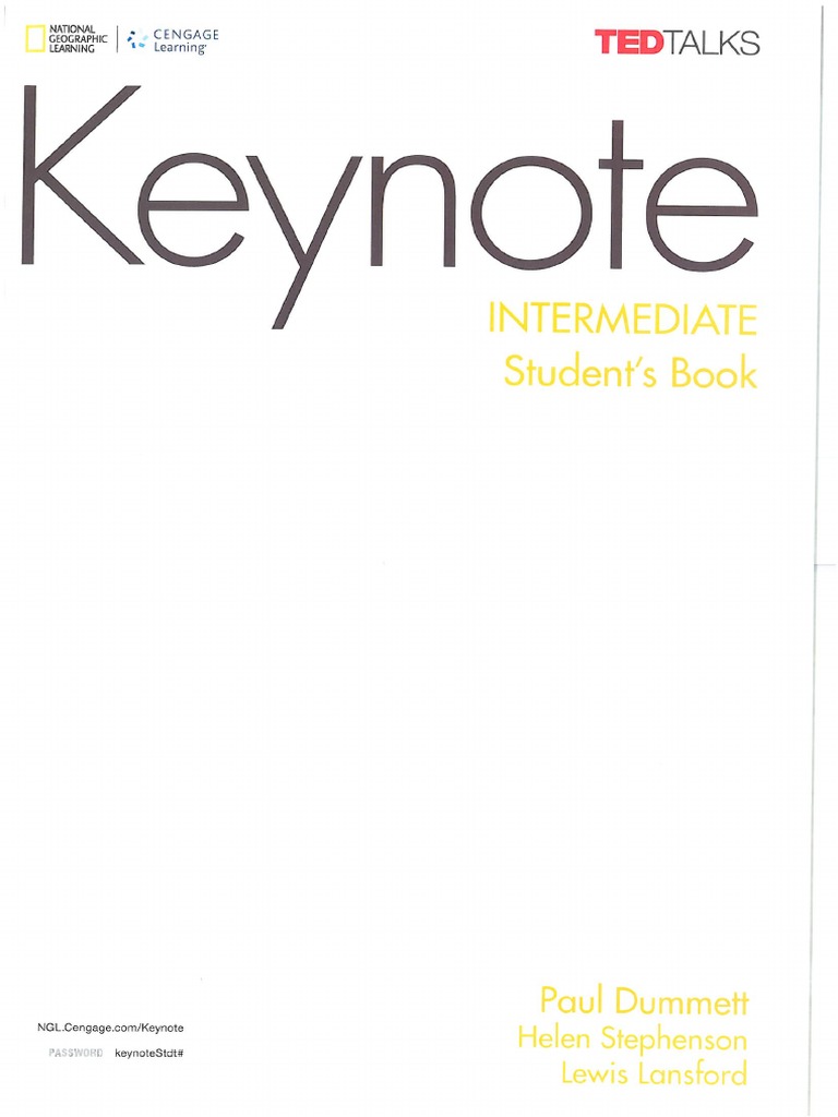 Keynote Intermediate Student S Book | PDF