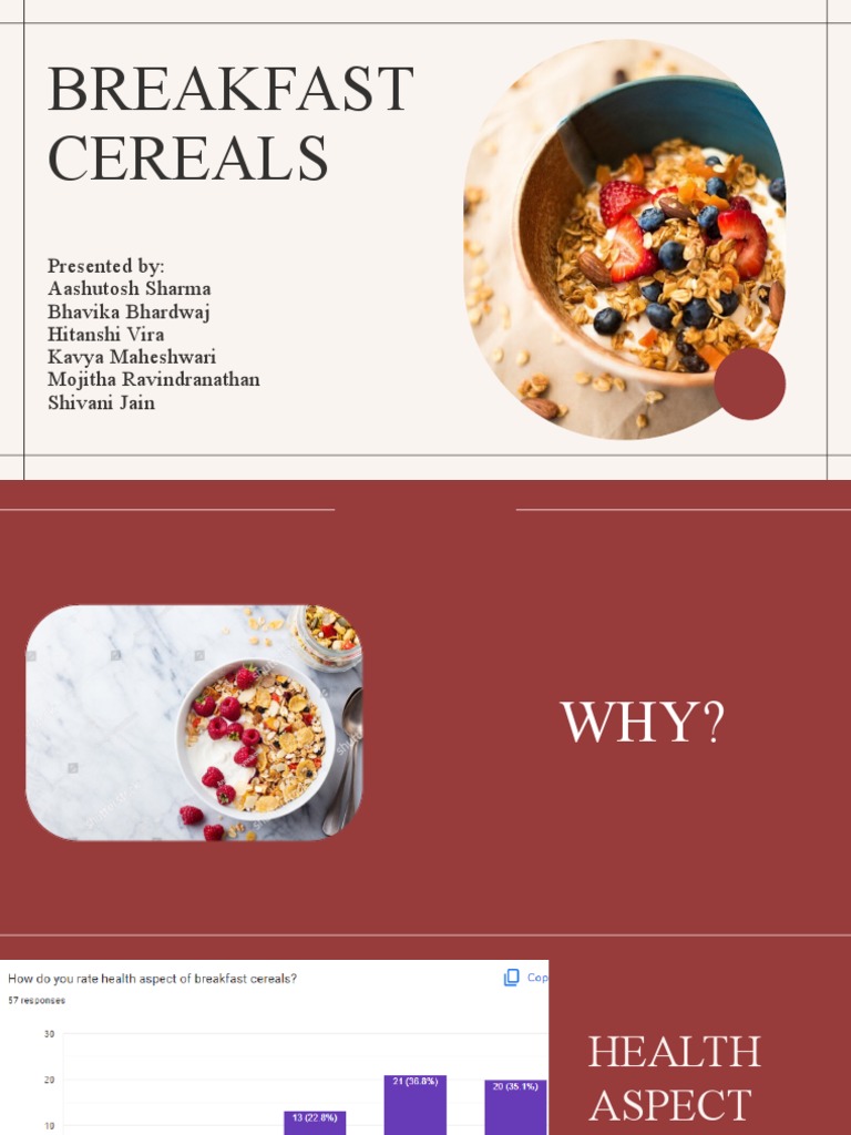 Div 5 - Group 5 - Breakfast Cereals | PDF | Whole Grain | Cereals
