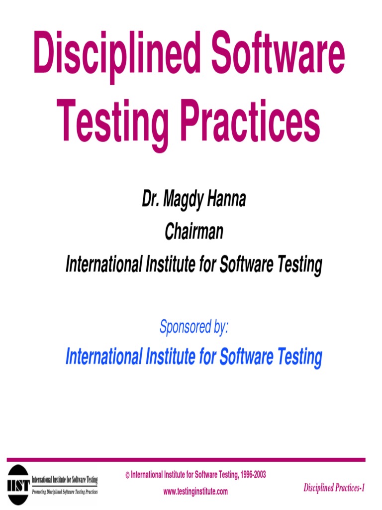 DST Free | PDF | Software Testing | Software