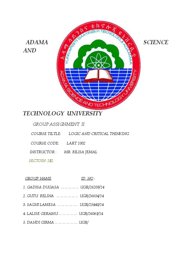 logic assignment 2 | PDF | Fallacy | Argument