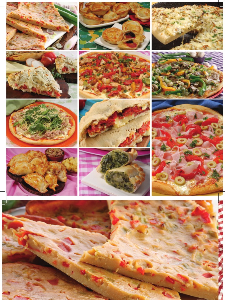 Pizzas | PDF | Pizza | Queso Mozzarella