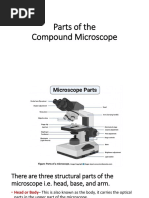 Parts and Function of The Microscope | PDF
