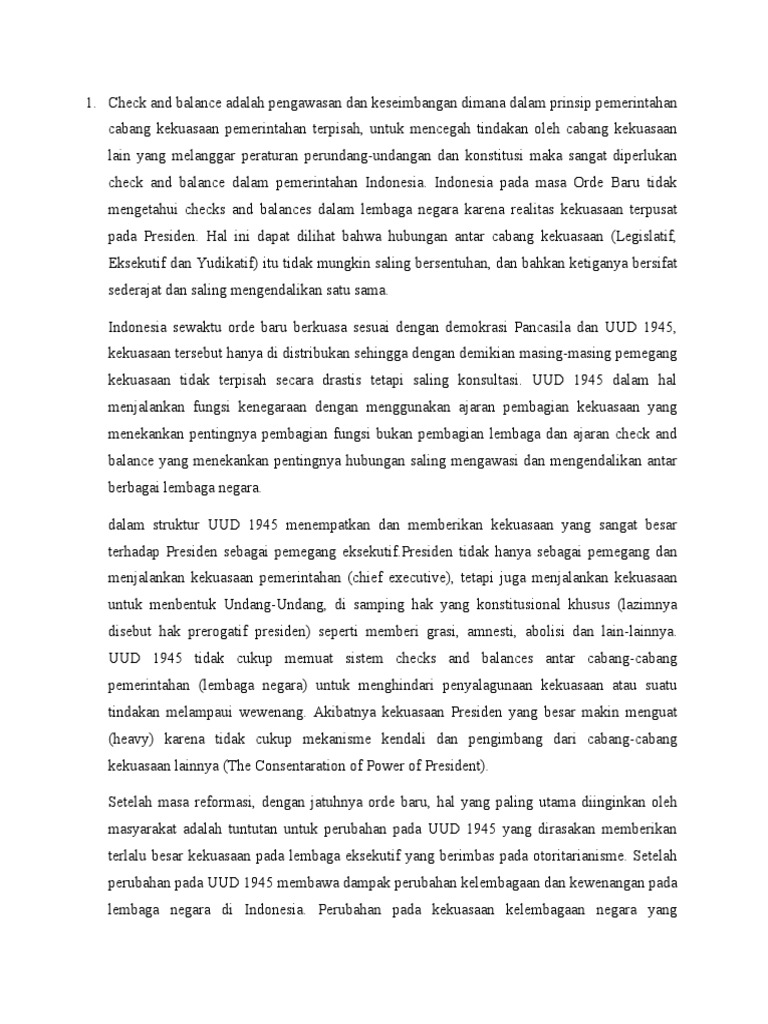 Tugas 123 | PDF | Politik