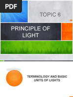 Lecture Notes For Illumination Engineering | PDF | Light | Lighting