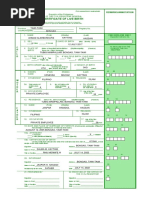 Certificate of Live Birth Form Philippines | PDF | Living Arrangements ...