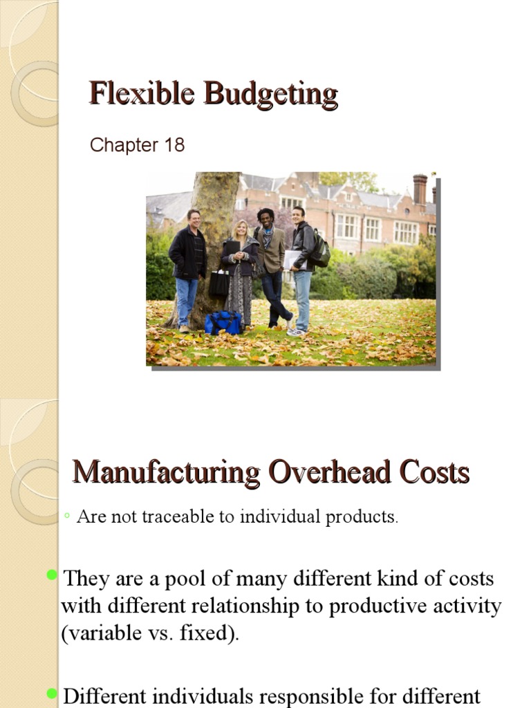 Flexible Budgeting for Overhead Costs | PDF | Cost Accounting | Profit ...