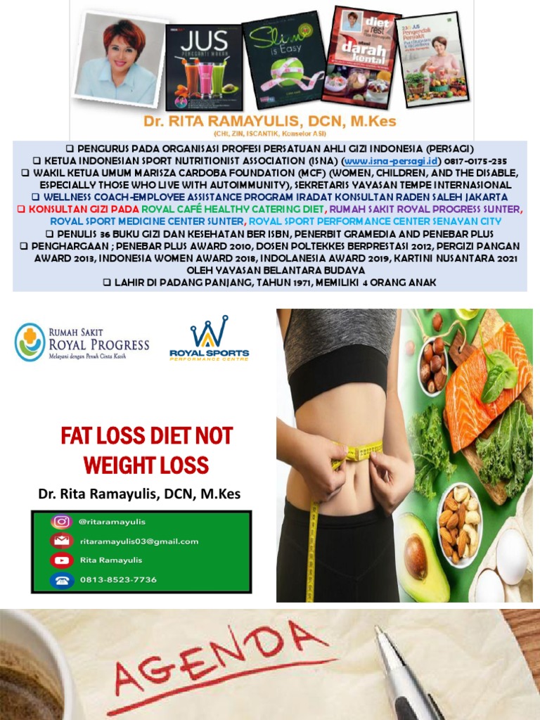 Perbedaan Fat Loss dan Weight Loss | PDF | Memasak, Makanan, & Anggur ...