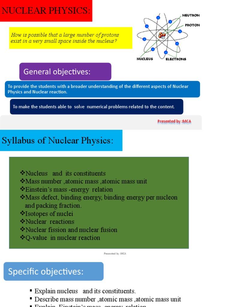 Nuclear Physics | PDF