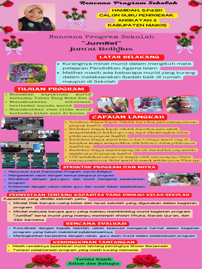 Rencana Program HAMIDAH | PDF