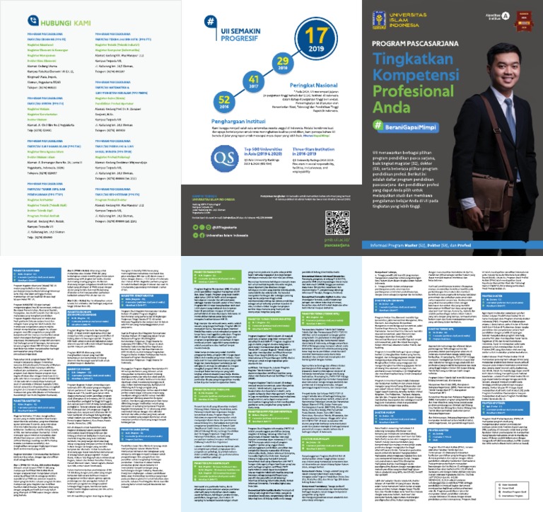 2020 Brosur Pasca Sarjana | PDF