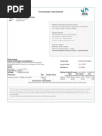 Railwire Subscriber Invoice | PDF | Invoice | Receipt