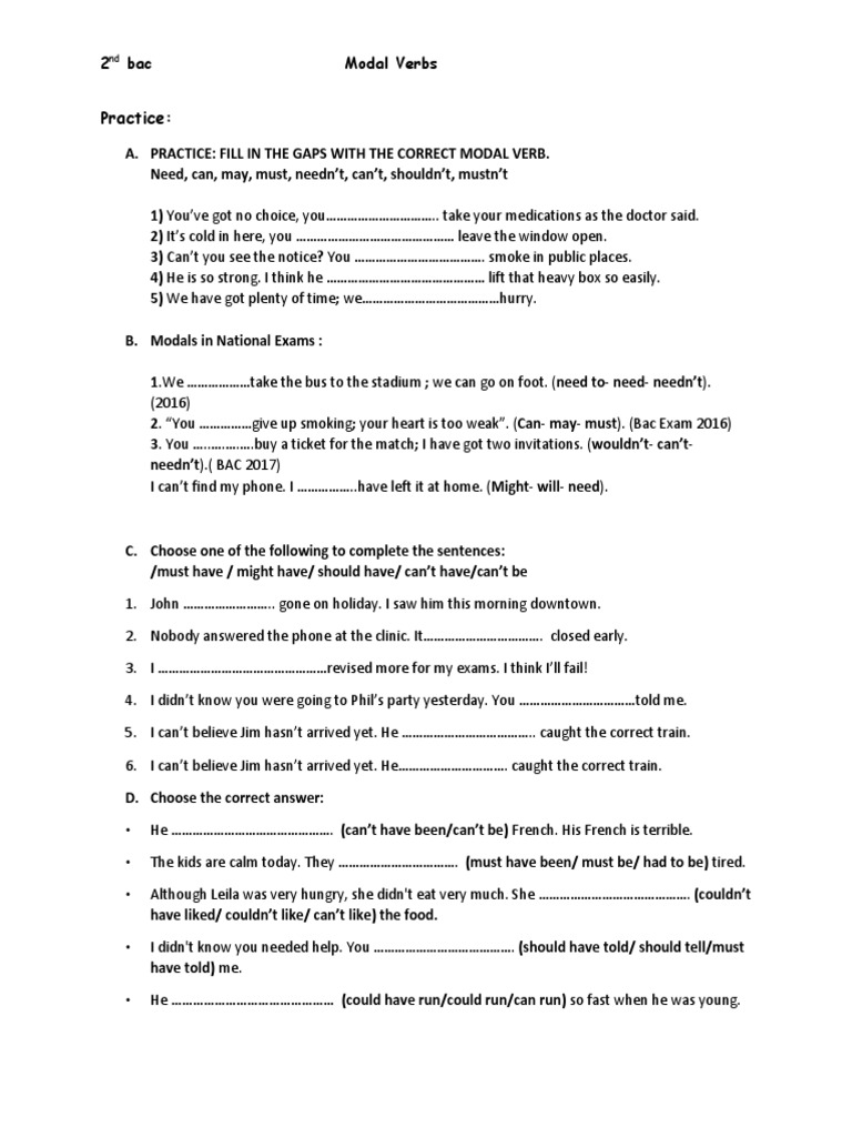 Modals | PDF | Semantic Units | Grammatical Conjugation