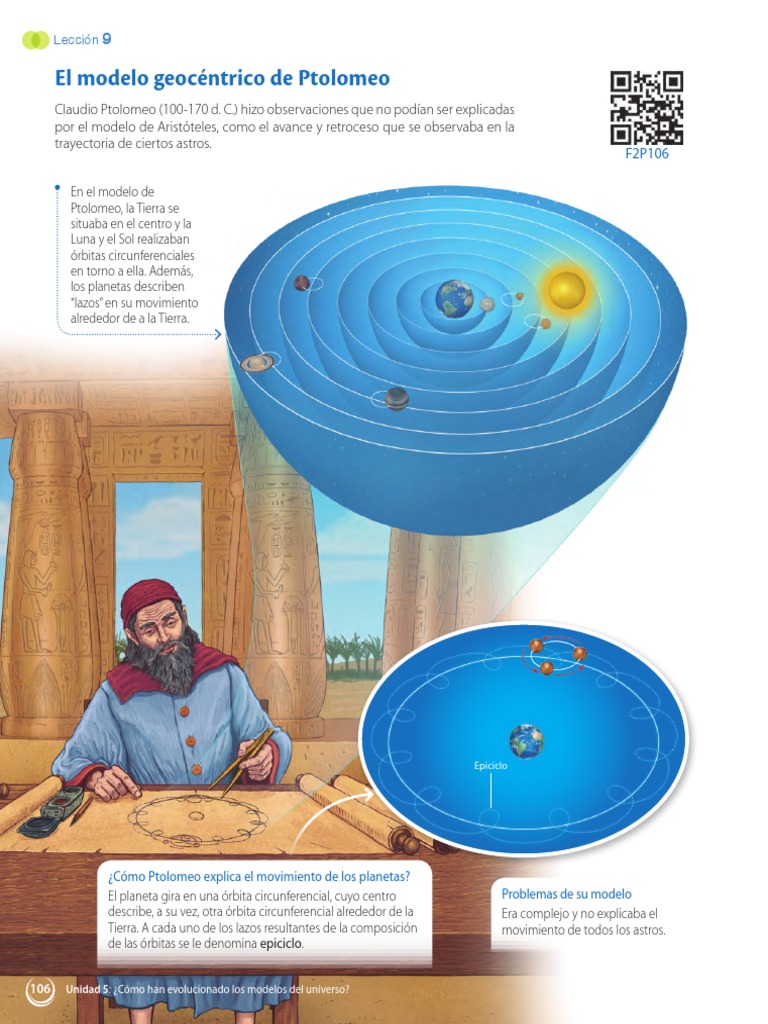 El modelo geocéntrico de Ptolomeo | PDF | Planetas | Nicolás Copérnico